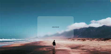 CSS简易毛玻璃效果 掘金