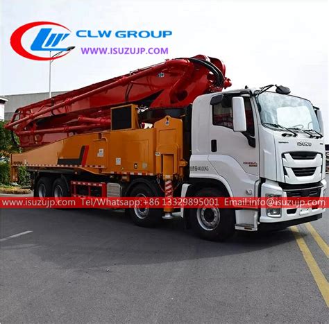 Isuzu 콘크리트 펌프 트럭