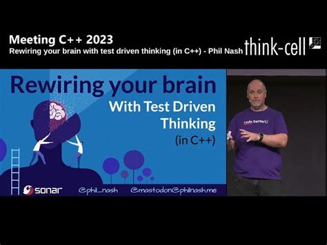 Free Video Rewiring Your Brain With Test Driven Thinking In C