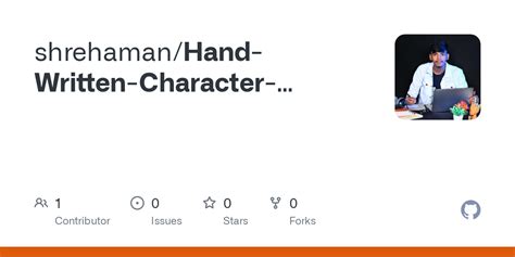 Github Shrehaman Hand Written Character Recognition