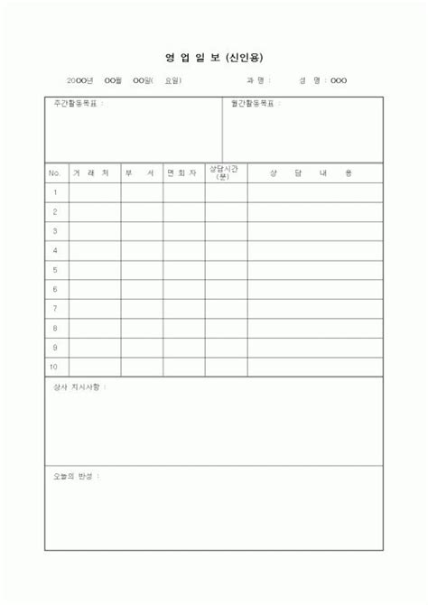 기타 영업일보 신인용 1