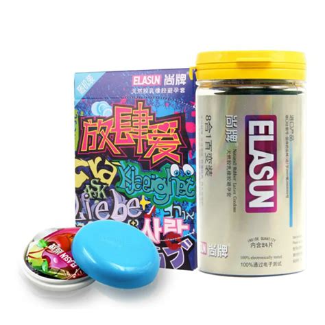 Elasun 40 Pcs 8 Types Ultra Thin Condoms Ice And Fire Dotted Pleasure