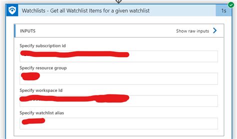 Azure Logic Apps Getting All Watchlist Items For A Given Watchlist · Issue 699 · Azure