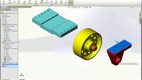 SolidWorks Introduction To Assemblies YouTube