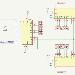 Schematic Including Multiplexers And Power Supply Download Scientific Diagram