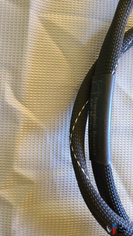 Synergistic Research Ac Master Coupler Power Cables Qty 2 And Other Gear