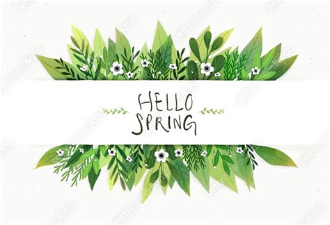 수채화 회화기법 봄 꽃 프레임 캘리그래피 문자 이미지 Jv11114557 일러스트 무료 일러스트 게티이미지뱅크