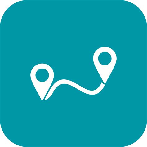 Route Vector Icon 351933 Vector Art At Vecteezy