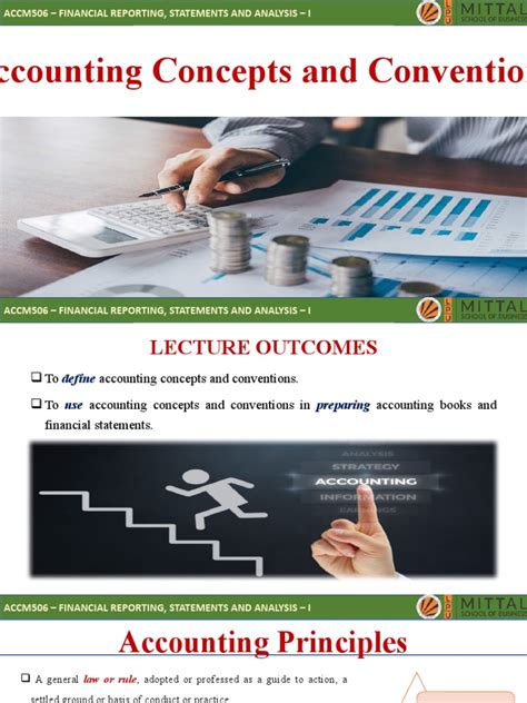 Accounting Concepts And Conventions 1 Pdf Financial Statement Accounting