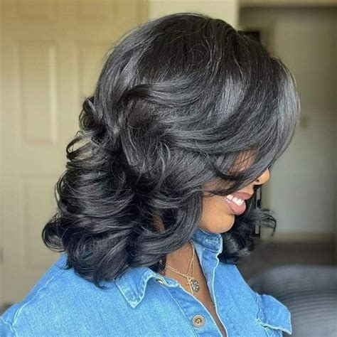 Medium Haircuts For Black Women