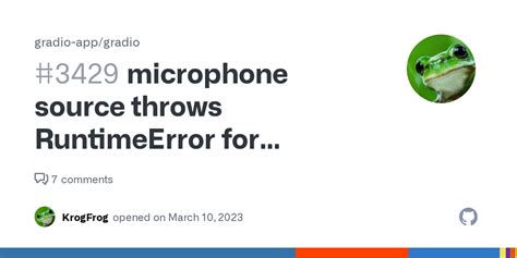 Microphone Source Throws Runtimeerror For Ffprobe Not Found · Issue 3429 · Gradio Appgradio
