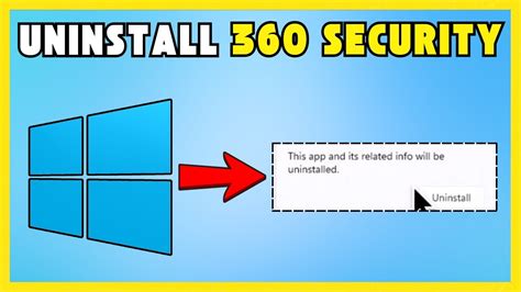How To Uninstall 360 Total Security From Windows Pc New Update Youtube