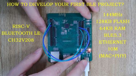 3 How To Develop A Bluetooth Le Project Using Risc V Ch32v208 Part