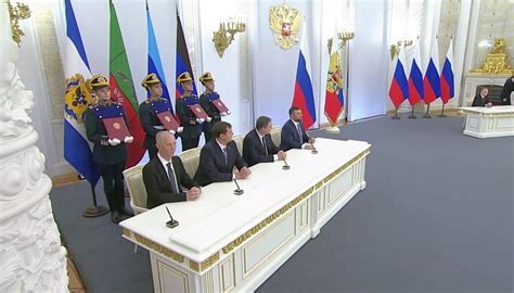 Владимир Путин и главы ДНР ЛНР Запорожской Новости Волгоград