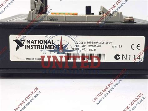 National Instruments Daq Signal Accessory 183554c 01 United Marine Services