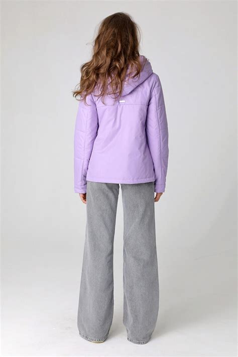 Сиреневая куртка с карманами 24121 Dizzy-965279 цена-7679 р. купить в ...