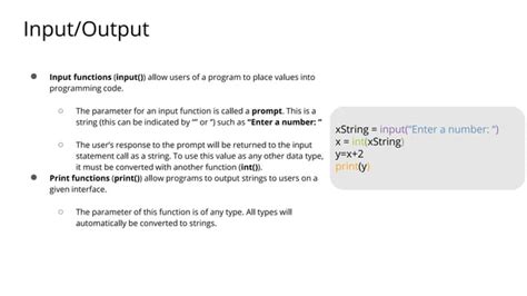 Intro To Python Programming Basics In Easy Language Ppt