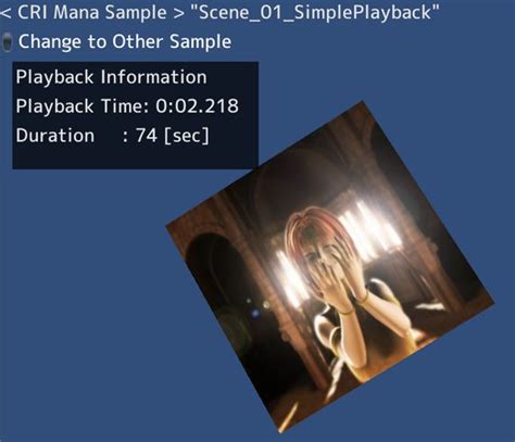 Criware Unity Plugin Manual Crimana 单纯播放