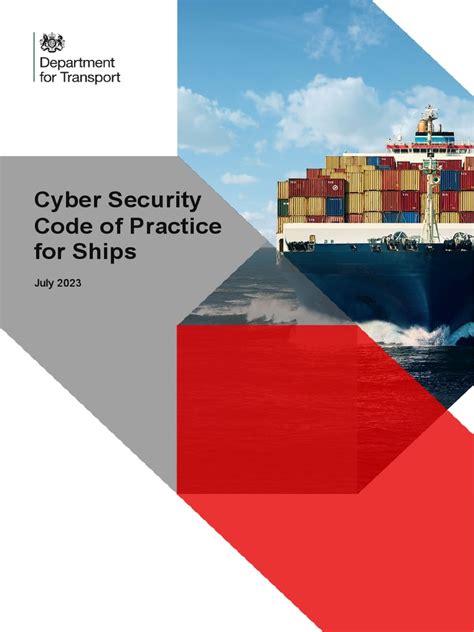 Code Of Practice Cyber Security For Ships Pdf Computer Security