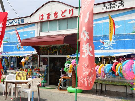 宮沢海水浴場 海の家 はまちどり 男鹿のグルメスポット 男鹿なび