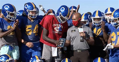 Athlete Of The Week Center Senior Quarterback Joseph Vick Back On A Mission