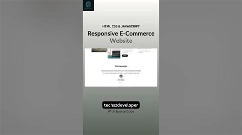 responsive e commerce website made with html css and javascript webcoding website template
