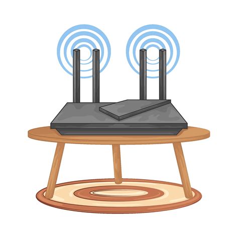Illustration Of Wifi Router Vector Art At Vecteezy