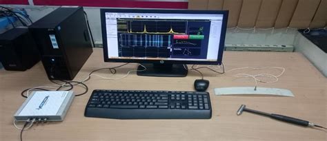 Experimental Setup For The Free Vibration Analysis Of The Curved Download Scientific Diagram