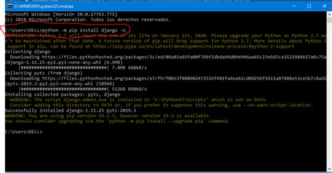 Como Instalar Django En Windows Comando