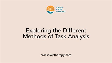 The Role Of Task Analysis In Aba Therapy Programs