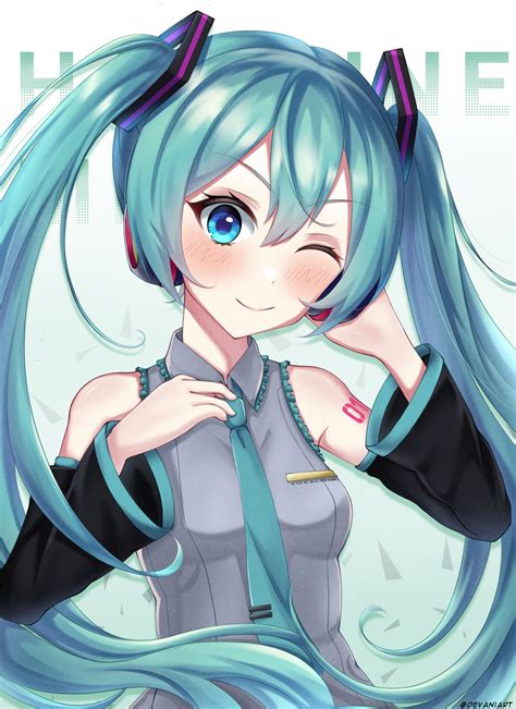 Hatsune Miku By Devaniart123 On Deviantart