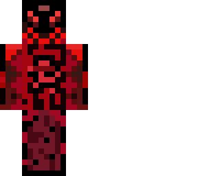 Red Demon Minecraft Skin