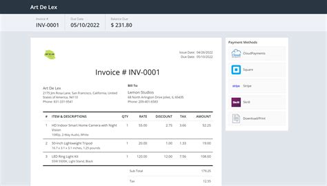 Online Invoicing Software For Small Businesses Flowlu
