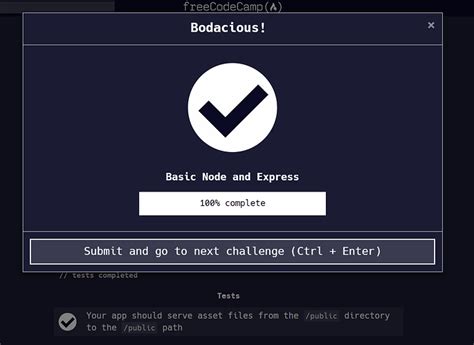 Basic Node And Express Serve Static Assets Javascript The