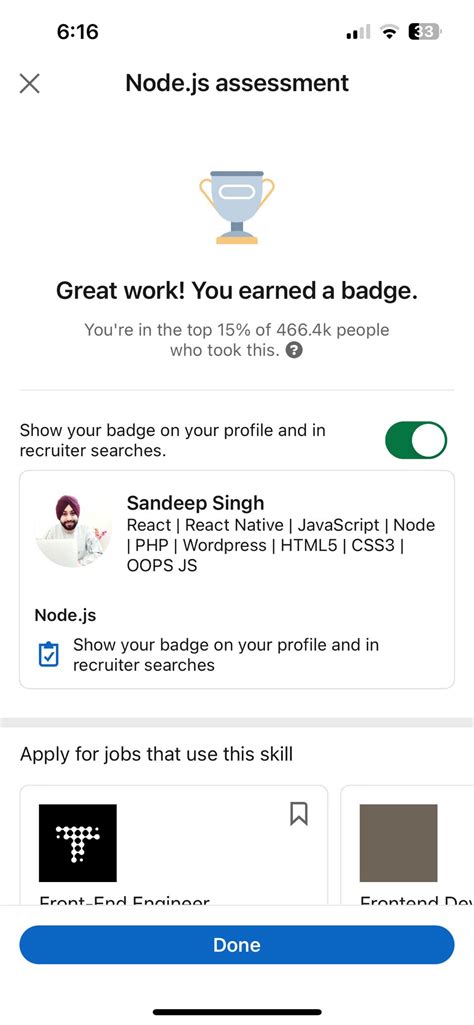 Sandeep Singh On Linkedin Just Earned A Skill Badge For Nodejs