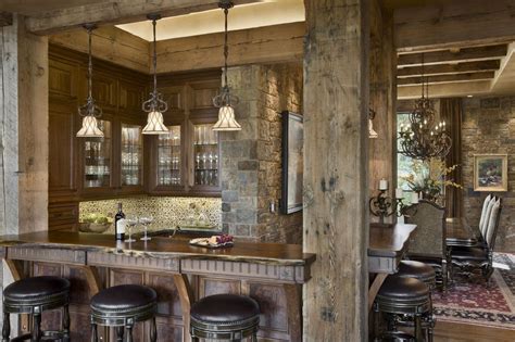 Rustic Bar With Exposed Beam By Locati Architects Zillow Digs Zillow