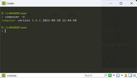 Laragon Update Composer Kreaweb
