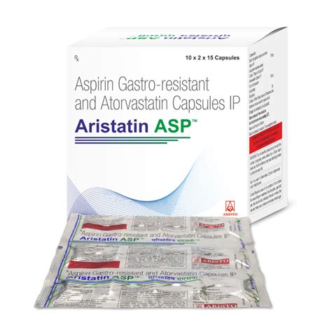 Aristatin Asp 10 75 Capsules 15s Aristo Laboratories
