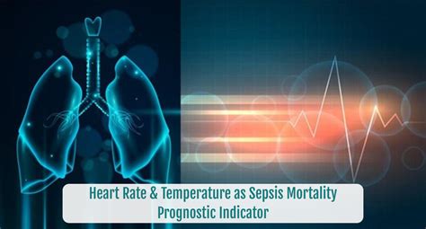 heart rate and temperature as sepsis mortality prognostic indicator
