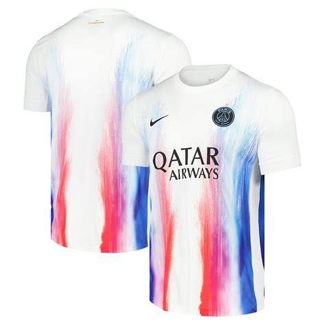 Psg Nike Special Edition Ucl Pre Match Top White