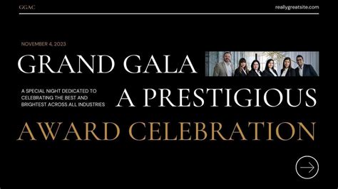 우아한 시상식 Ppt 템플릿 슬라이드카니발