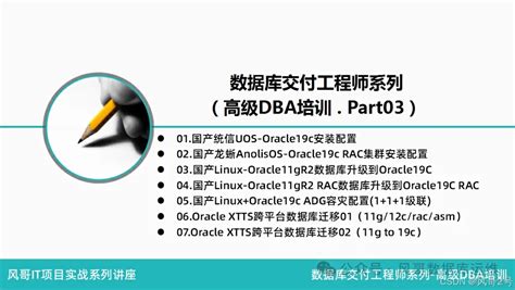 【dba part03】国产linux上oracle rac安装 升级 adg 迁移