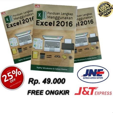 Jual Buku PANDUAN LENGKAP MENGGUNAKAN MICROSOFT EXCEL Shopee Indonesia