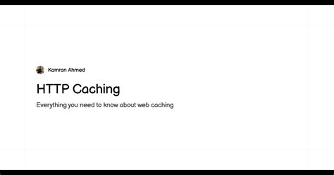 Caching Roadmap Sh