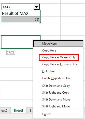 Convert Formulas To Values In Excel Brainbell