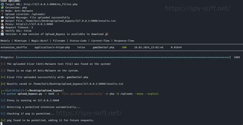 Автоматизация поиска уязвимостей загрузки файлов с Upload Bypass