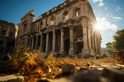 아우구스투스 영묘 로마 장엄하고 역사적인 생성 Ia 프리미엄 사진