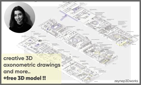 Make Axonometrics Exploded Axonometrics And More By Zeynep3dworks Fiverr