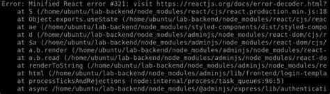 React Error · Issue 1313 · Softwarebrothersadminjs · Github