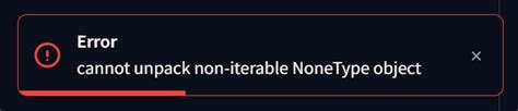 Cannot Unpack Non Iterable Nonetype Object · Issue 104 · C0untfloyd